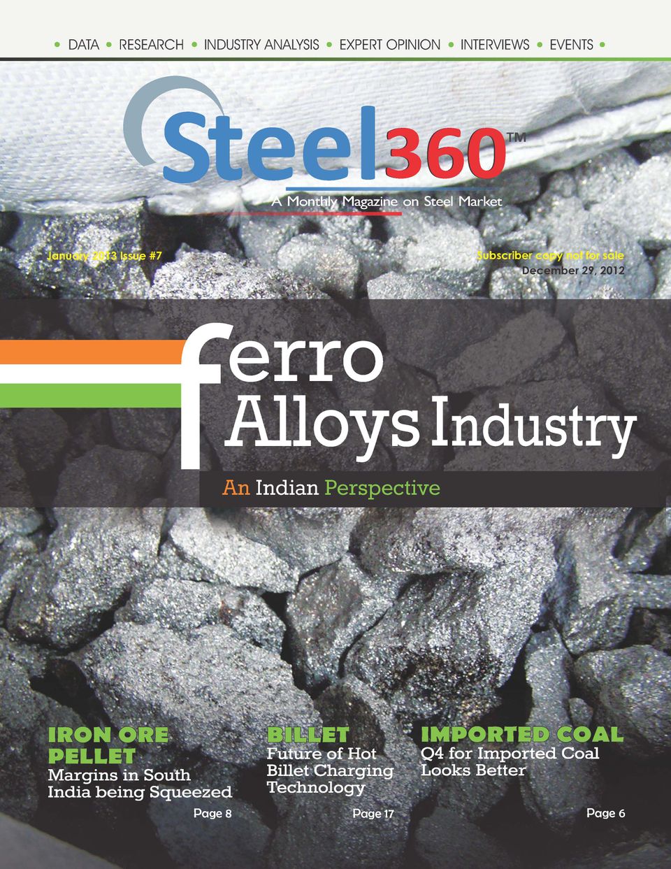 Get digital access to Steel 360 - January 2013 issue | Magzter.com