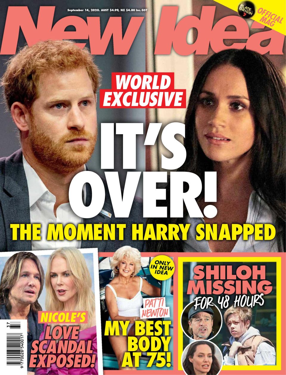 New Idea-September 14, 2020 Magazine - Get your Digital Subscription