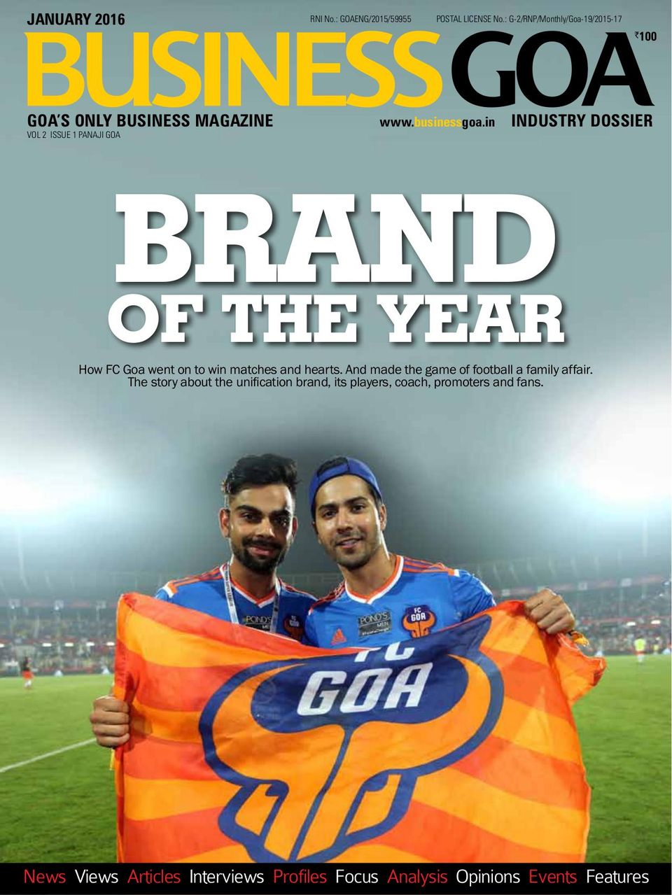 Business Goa-January 2016 Magazine - Get your Digital Subscription