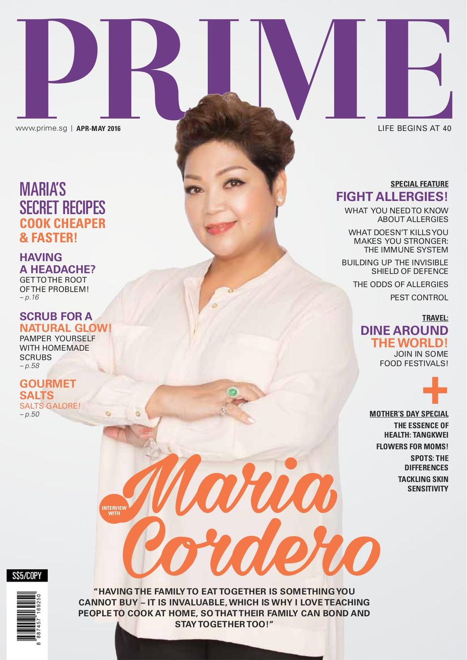 PRIME Singapore-April - May 2016 Magazine - Get your Digital Subscription