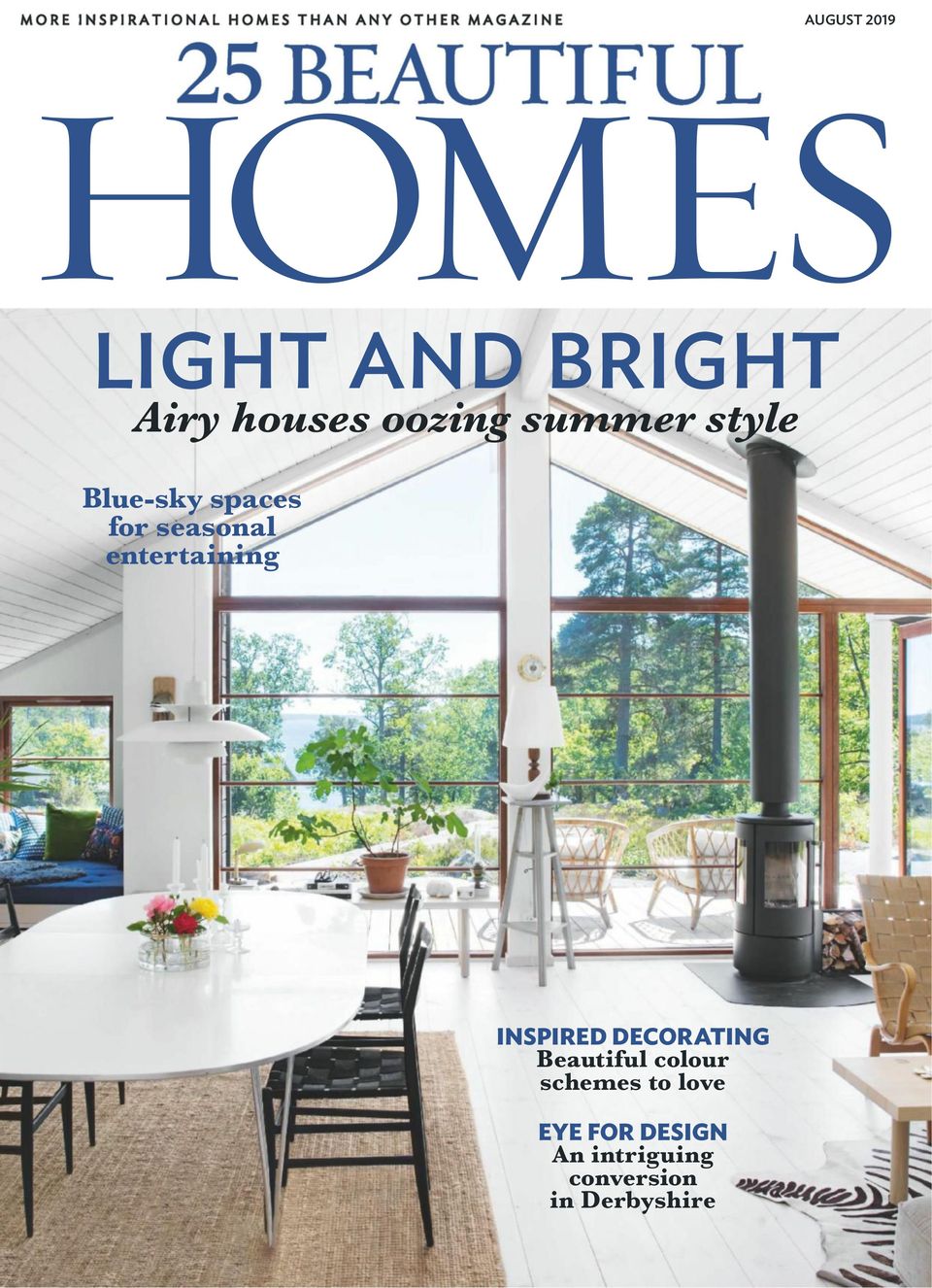 Get digital access to 25 Beautiful Homes - August 2019 issue | Magzter.com