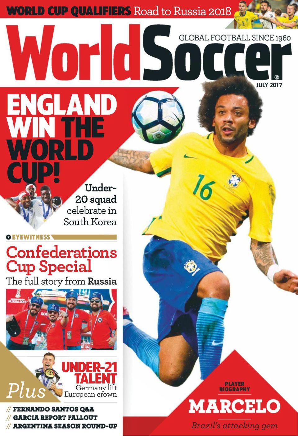World Soccer-July 2017 Magazine - Get your Digital Subscription