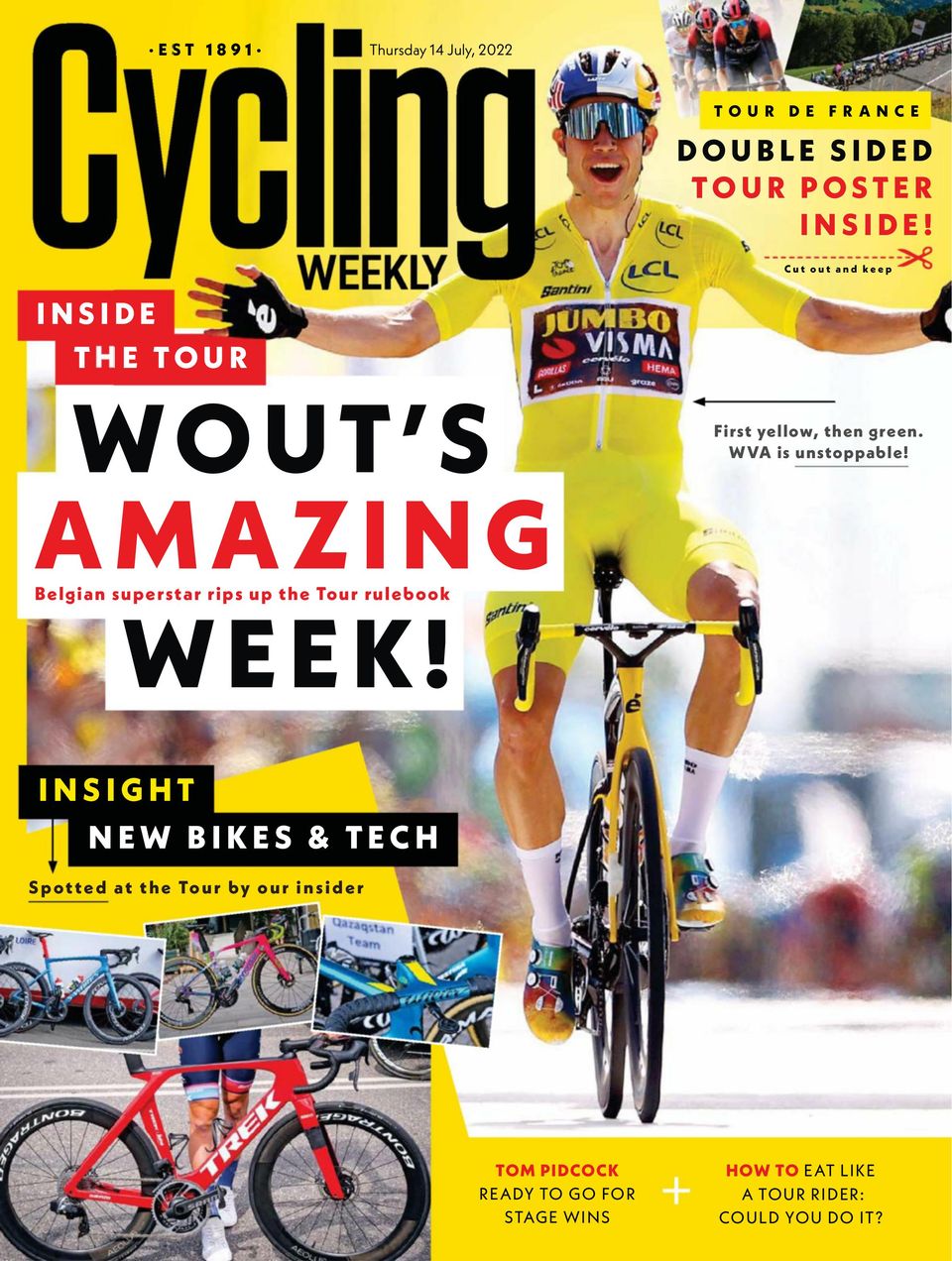 Cycling Weekly-July 14, 2022 Magazine - Get your Digital Subscription