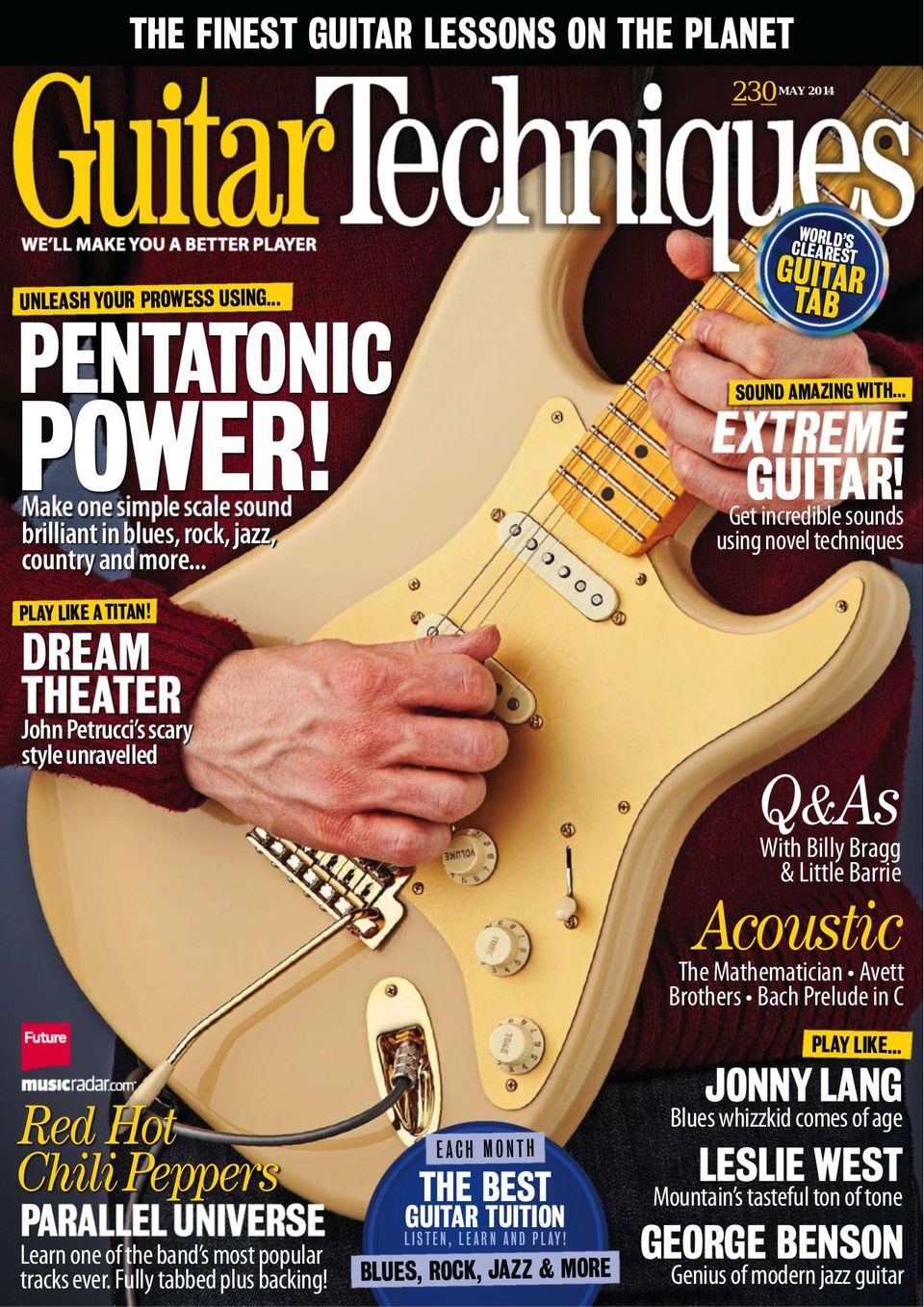 Get digital access to Guitar Techniques - May 2014 issue | Magzter.com