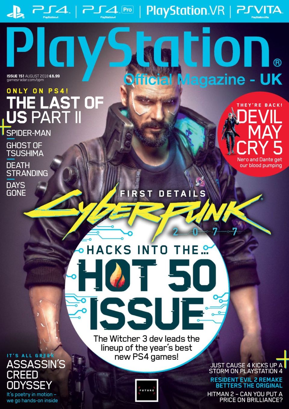 Official PlayStation Magazine - UK Edition-August 2018 Magazine