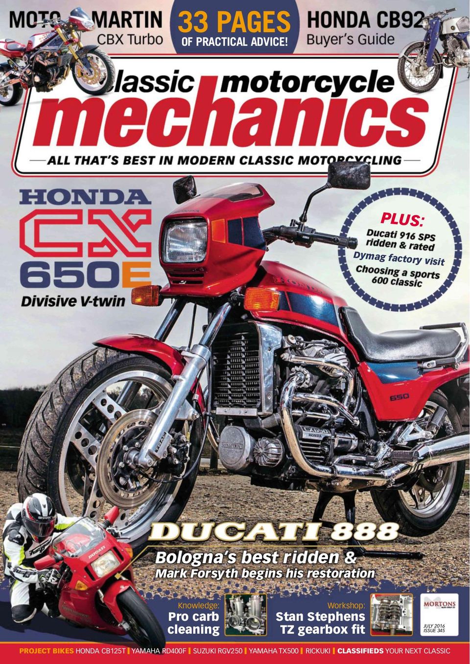 Get digital access to Classic Motorcycle Mechanics - July 2016 issue ...