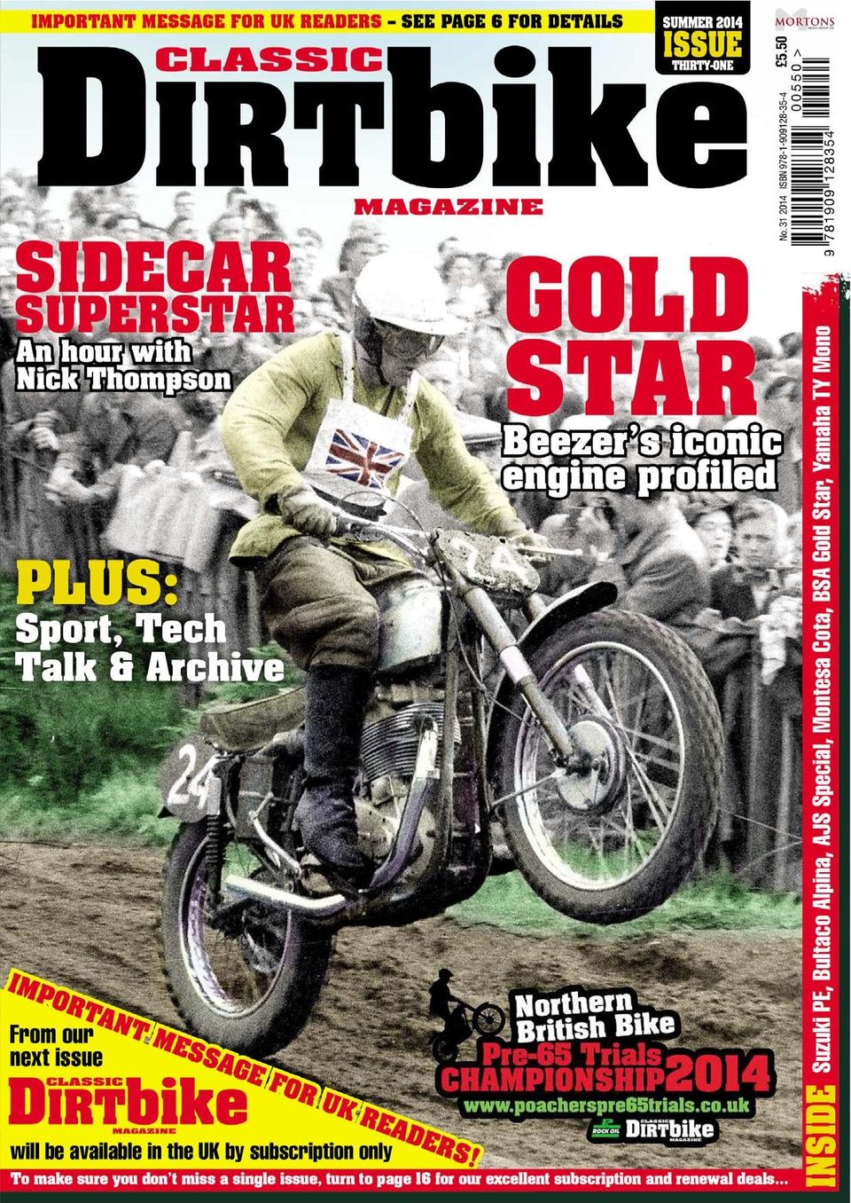 Get digital access to Classic Dirt Bike - Summer 2014 issue | Magzter.com