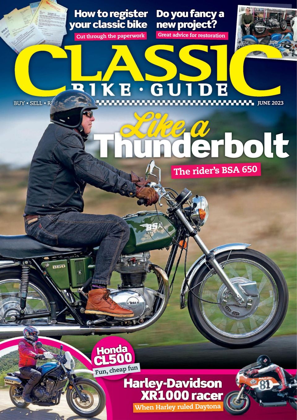 Classic Bike Guide-June 2023 Magazine - Get your Digital Subscription