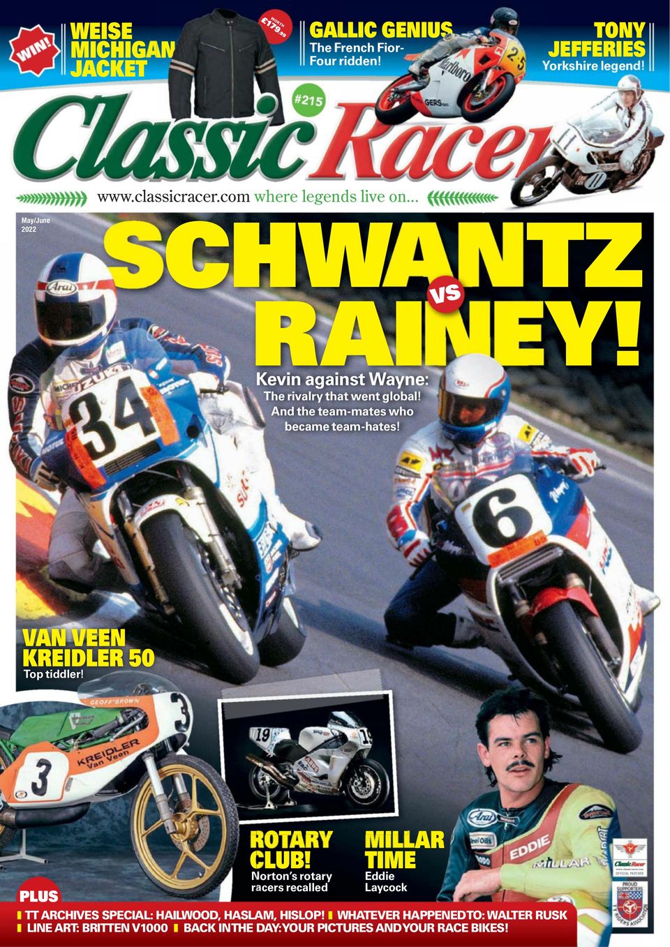 Classic Racer-May - June 2022 Magazine - Get your Digital Subscription