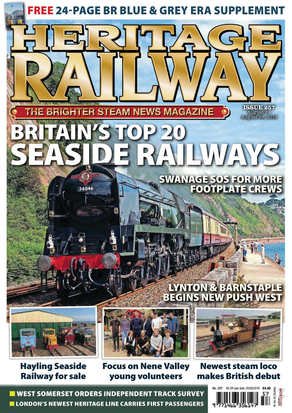 Heritage Railway-Issue 257 Magazine - Get your Digital Subscription
