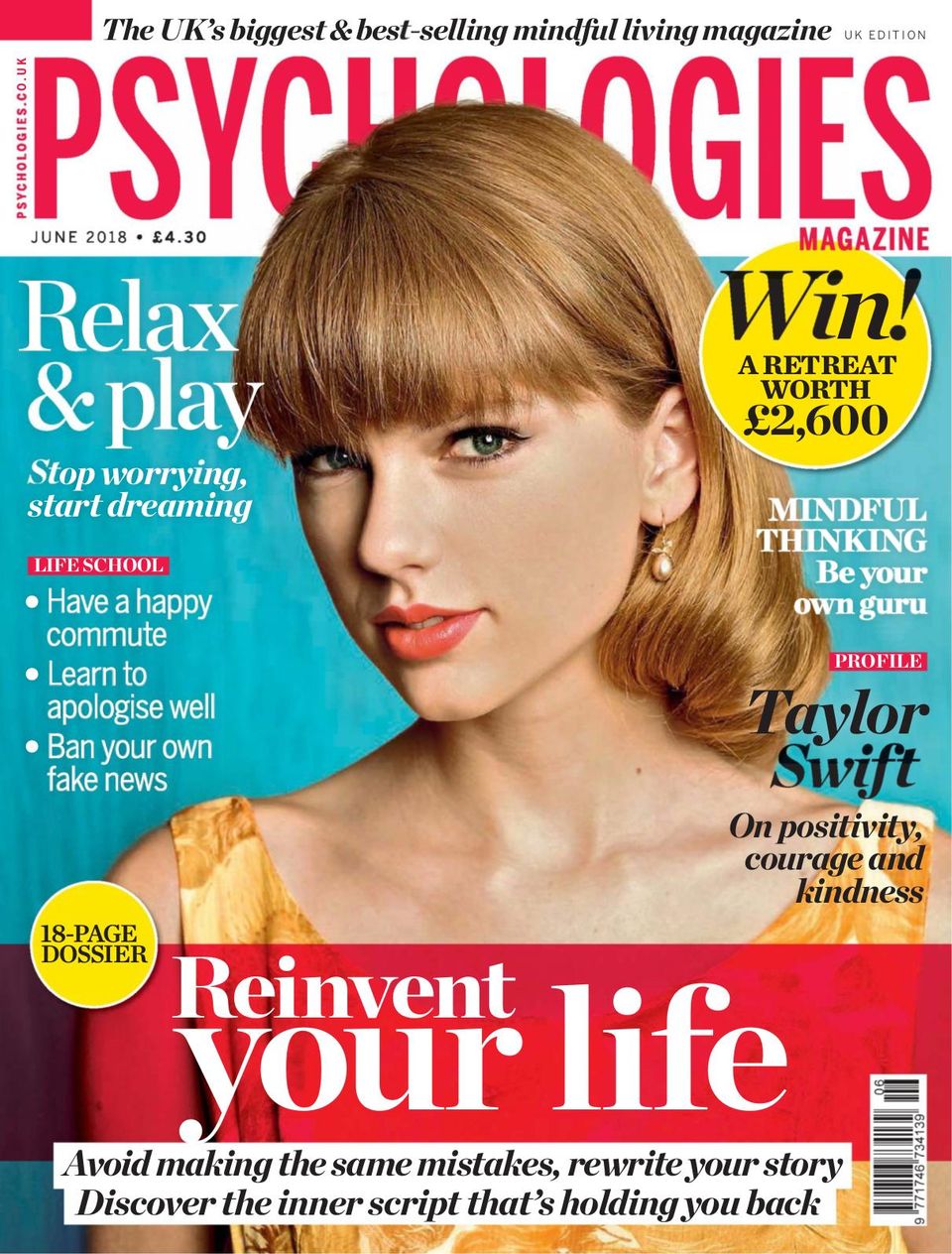 Psychologies UK-June 2018 Magazine - Get your Digital Subscription