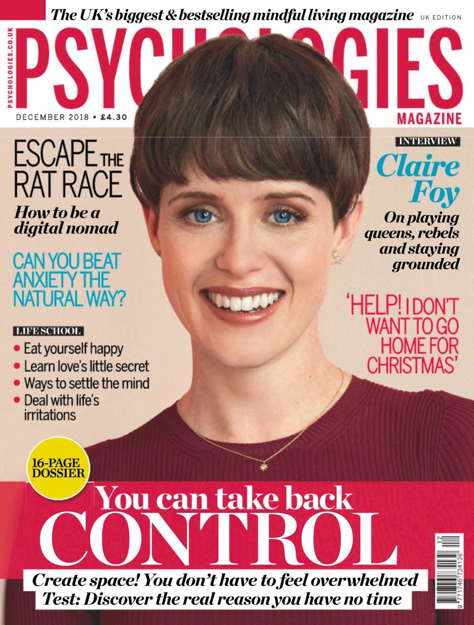Psychologies UK-December 2018 Magazine - Get your Digital Subscription