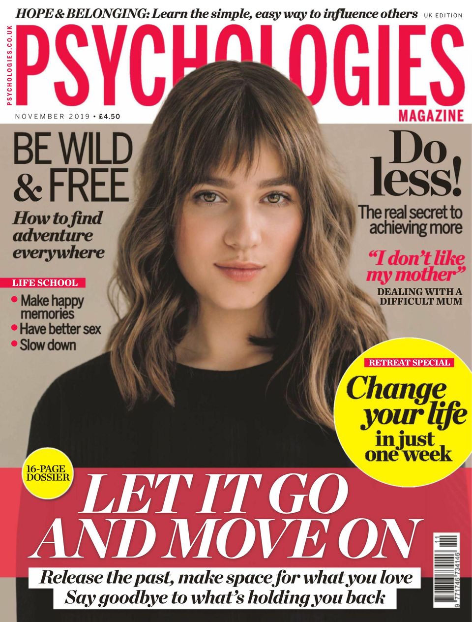 Psychologies UK-November 2019 Magazine - Get your Digital Subscription