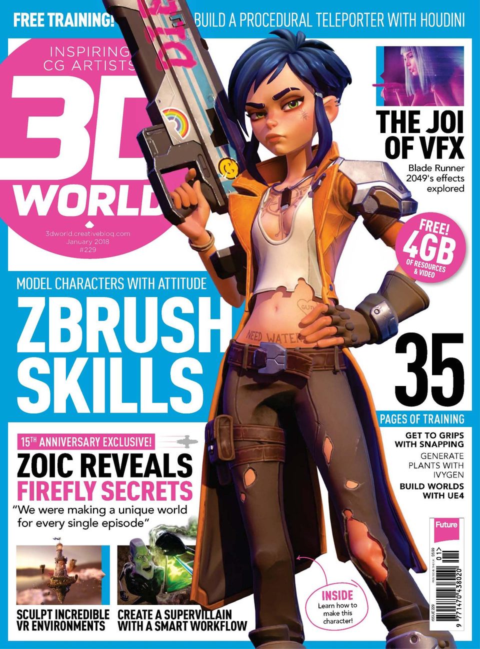 3D World UK-January 2018 Magazine - Get your Digital Subscription