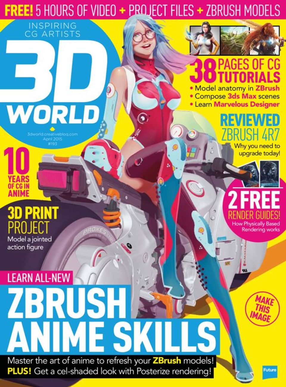 3D World UK-April 2015 Magazine - Get your Digital Subscription