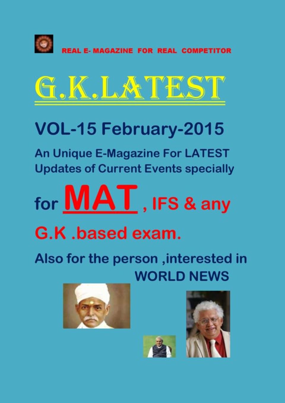 GK Latest-February 2015 Magazine - Get your Digital Subscription