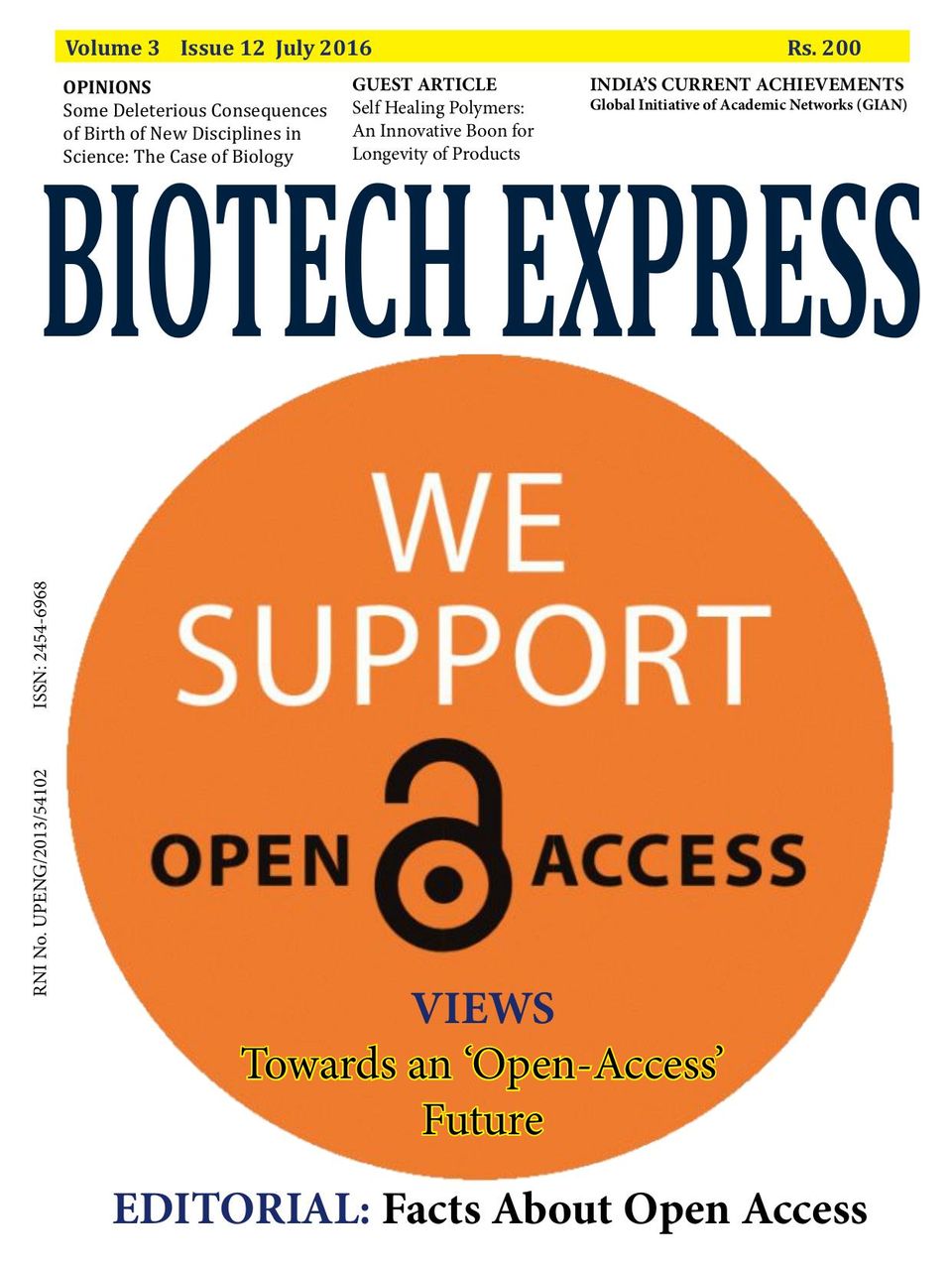 Get digital access to Biotech Express Magazine | Magzter.com