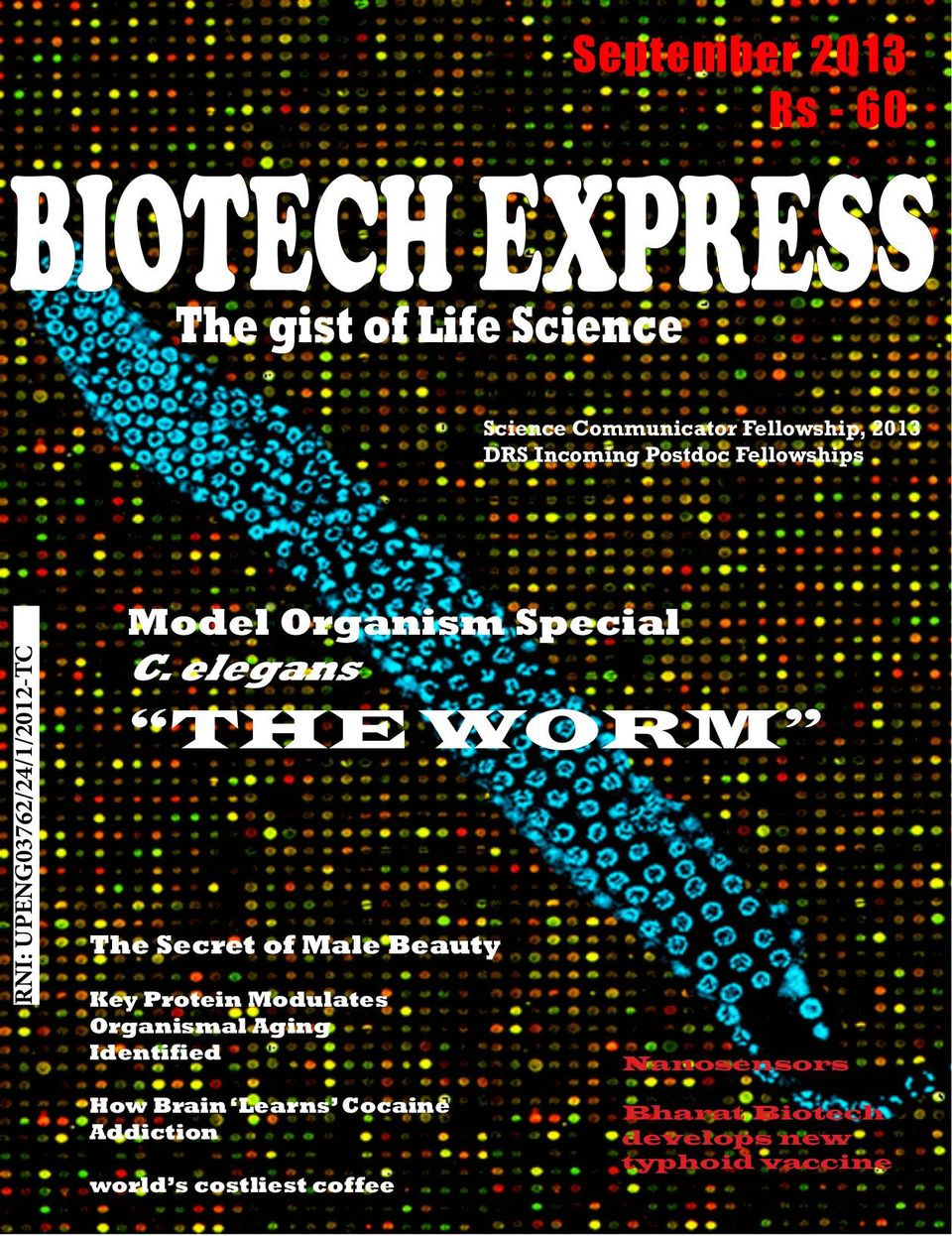 Get digital access to Biotech Express - September 2013 issue | Magzter.com
