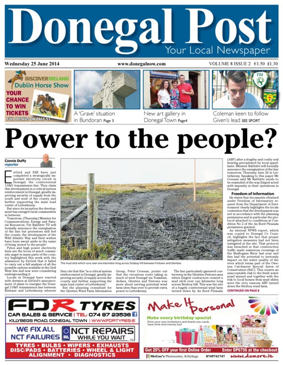 Get digital access to Donegal Post - 25 June 2014 issue | Magzter.com