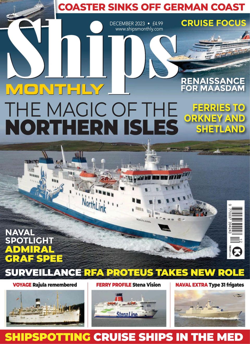 Get digital access to Ships Monthly - December 2023 issue | Magzter.com
