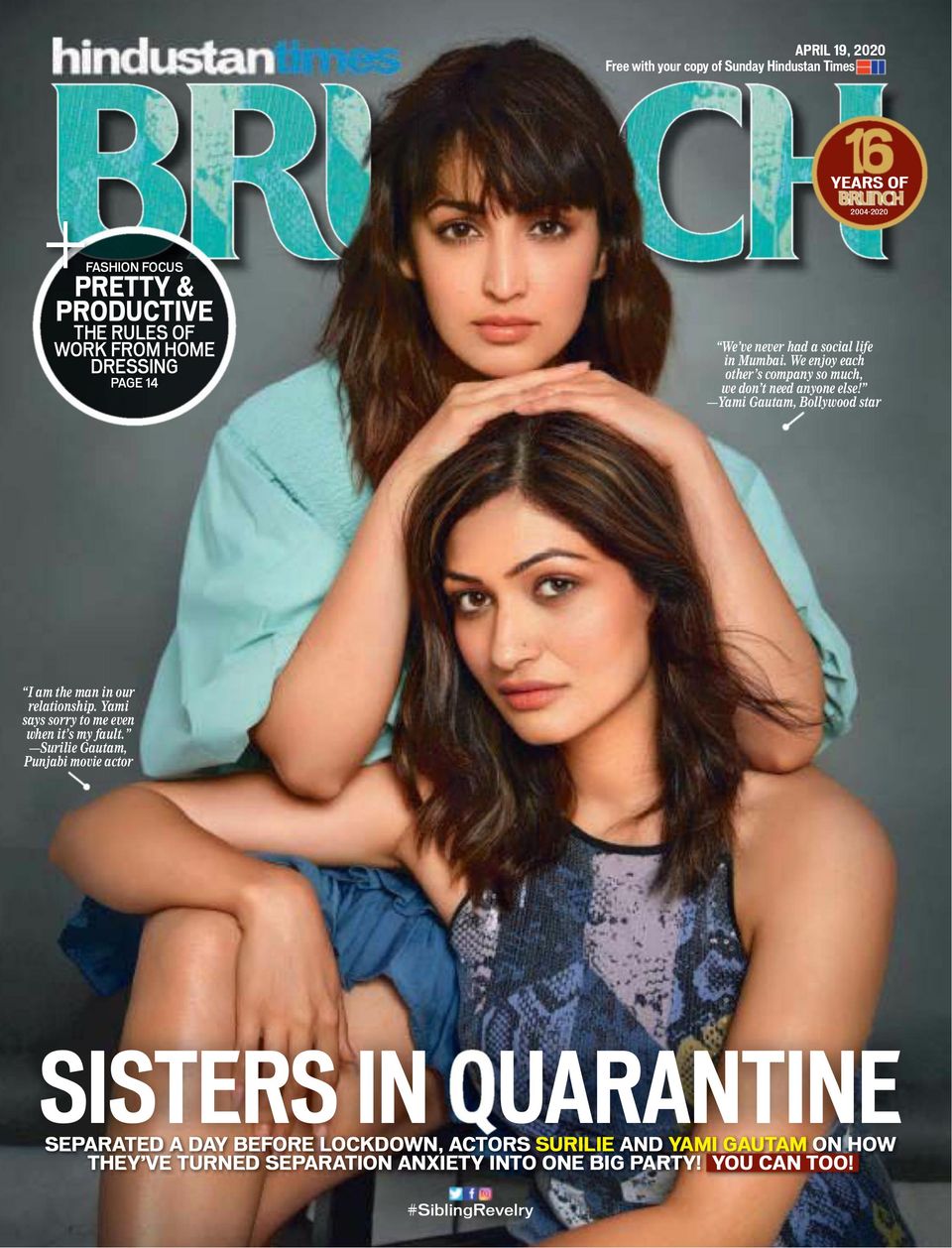 Get digital access to Brunch - April 19, 2020 issue | Magzter.com