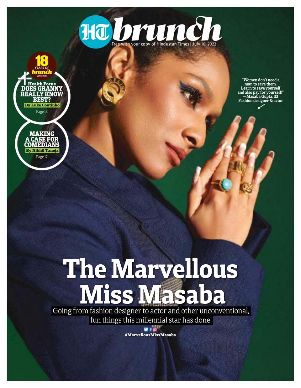Get digital access to Brunch - July 16, 2022 issue | Magzter.com