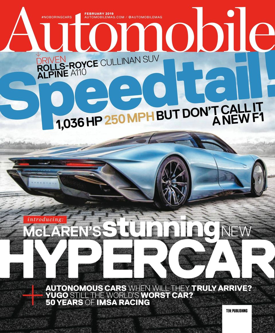 Get digital access to Automobile US - February 2019 issue | Magzter.com