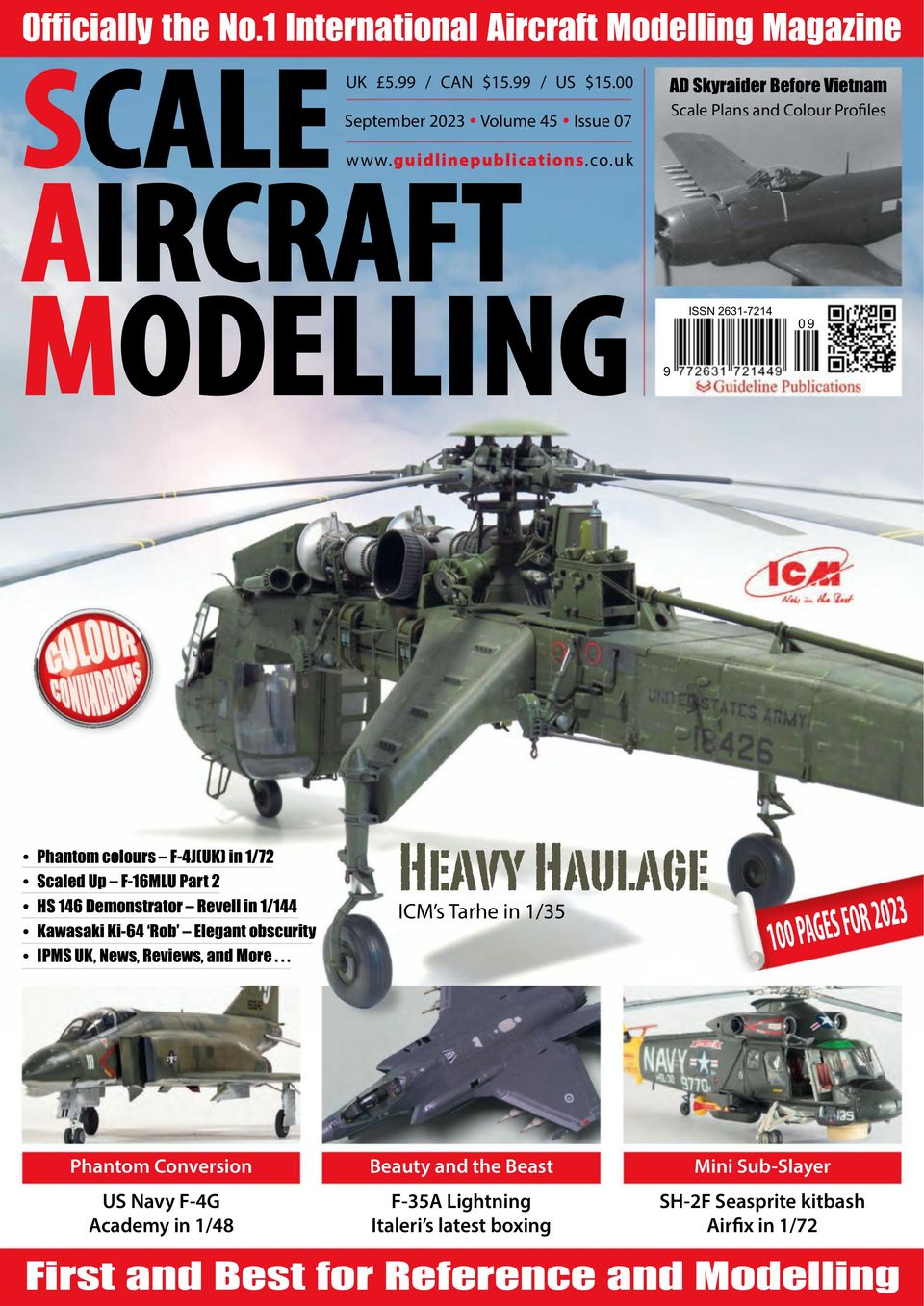 Get digital access to Scale Aircraft Modelling - September 2023 issue | Magzter.com