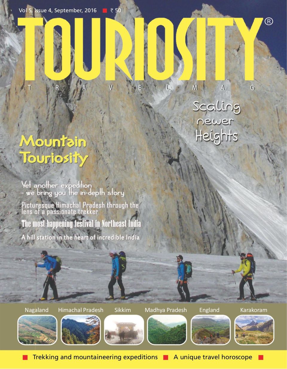 Touriosity Travelmag-September 2016 Magazine - Get your Digital Subscription