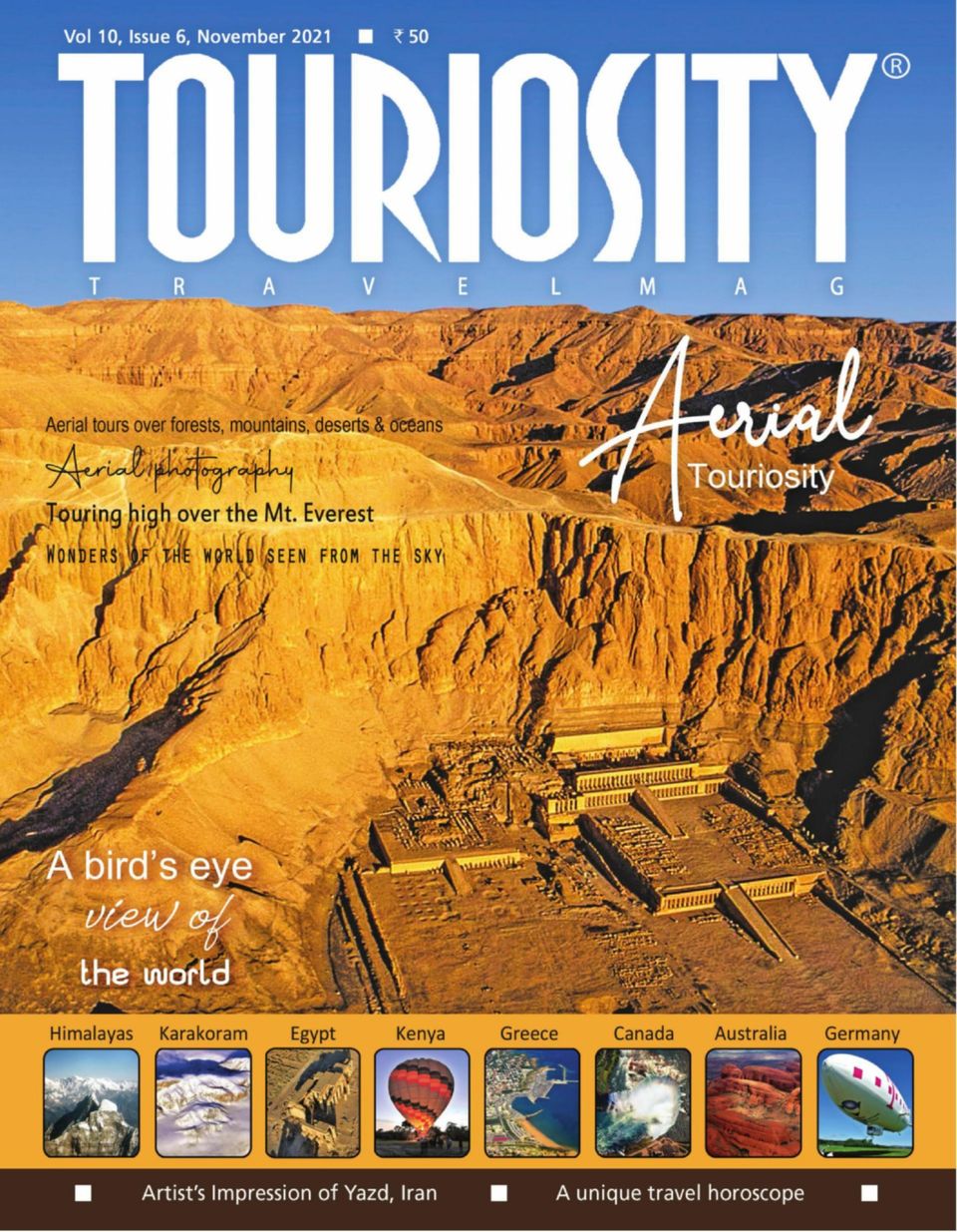 Get digital access to Touriosity Travelmag - November 2021 issue | Magzter.com