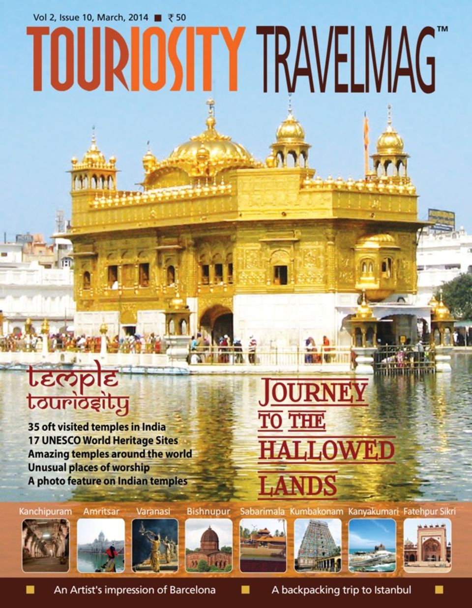 Get digital access to Touriosity Travelmag - March 2014 issue | Magzter.com