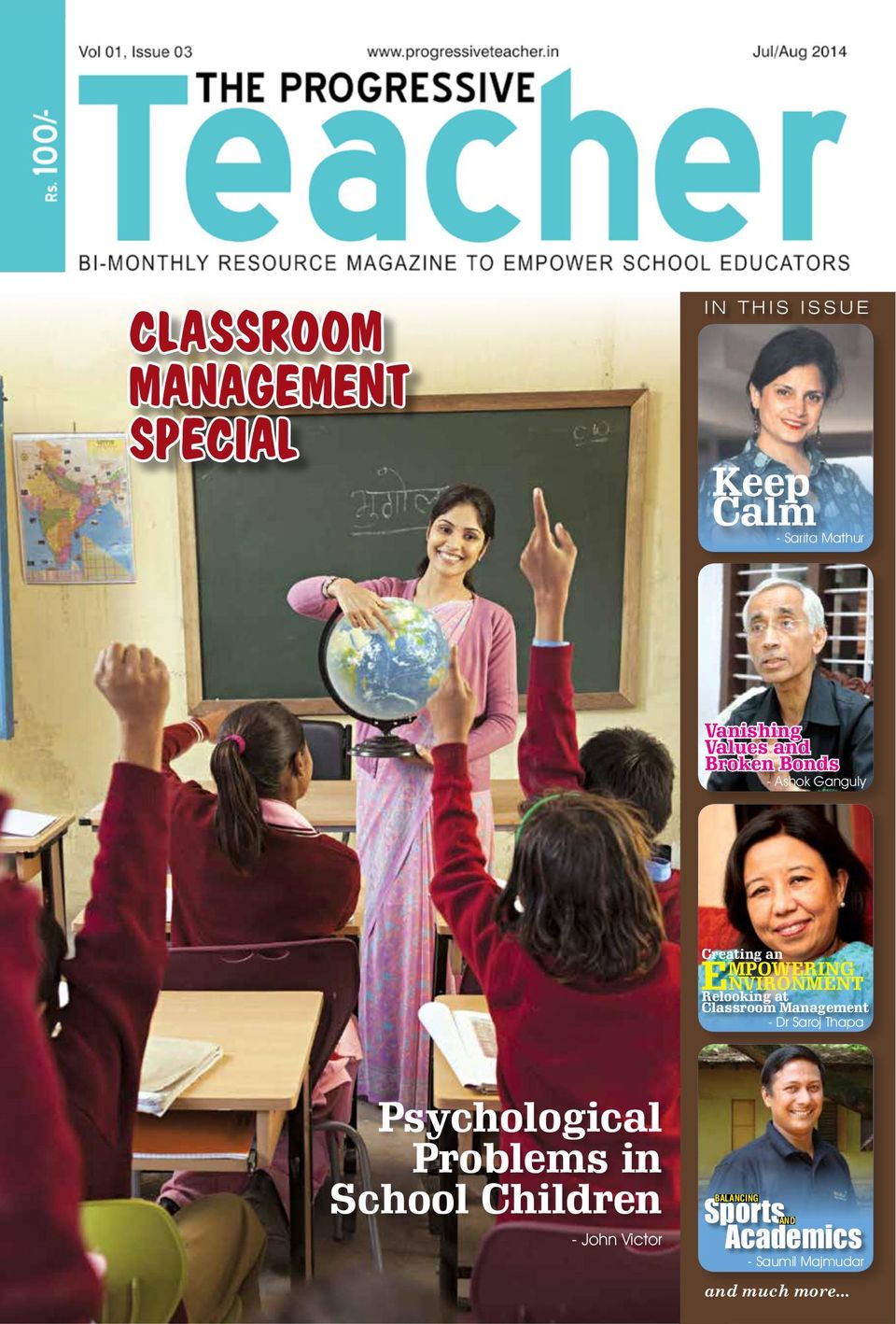 Get digital access to The Progressive Teacher - July - August 2014 ...