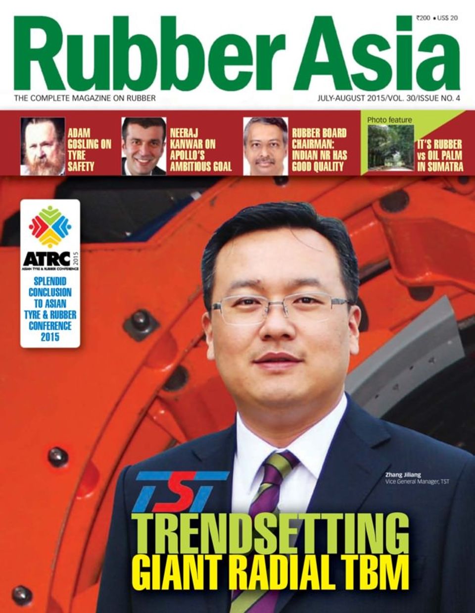 Get digital access to Rubber Asia - July - August 2015 issue | Magzter.com