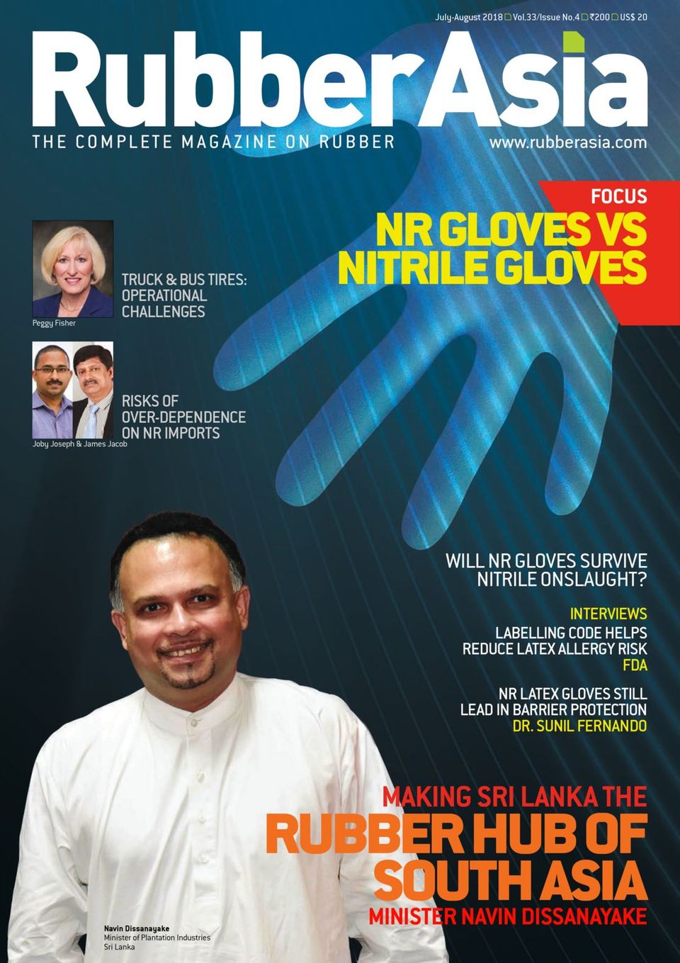 Get digital access to Rubber Asia - July -August 2108 issue | Magzter.com