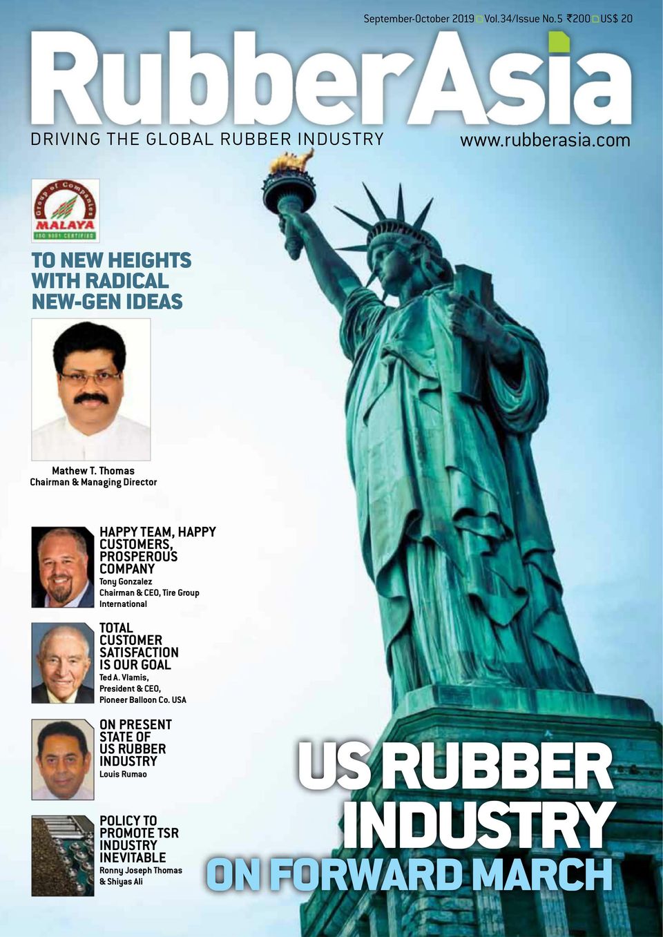 Get digital access to Rubber Asia - September - October 2019 issue ...