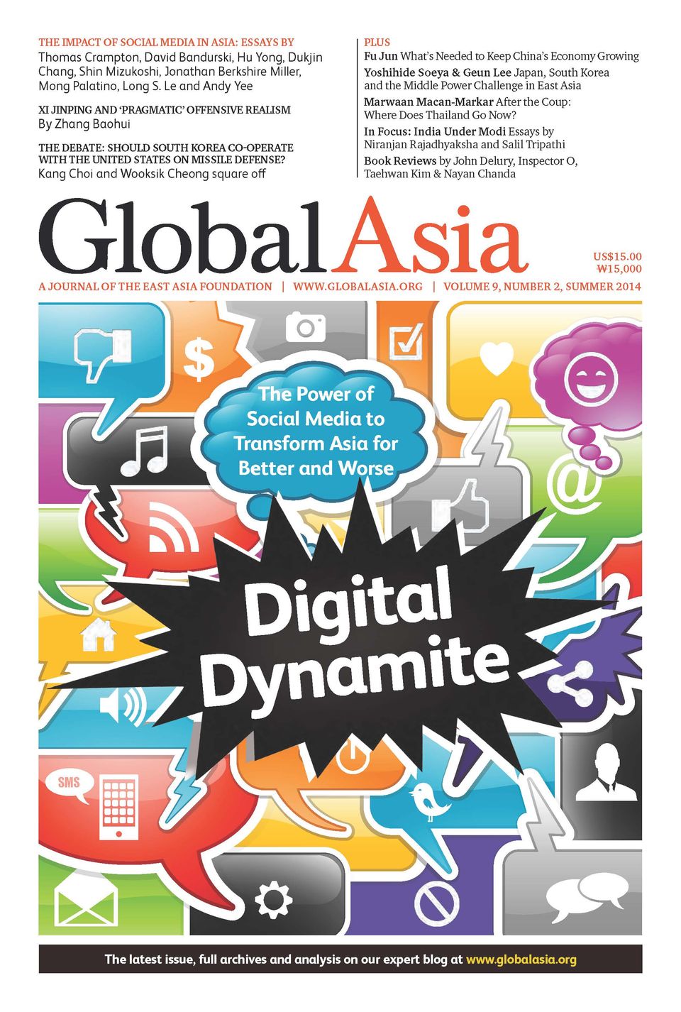 Get digital access to Global Asia - Summer 2014 issue | Magzter.com