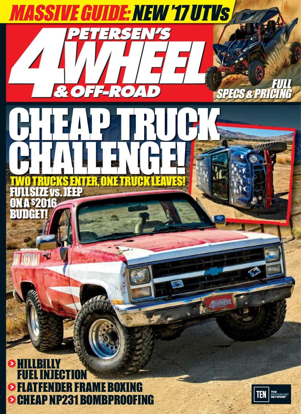 4-Wheel & Off-Road-January 2017 Magazine - Get your Digital Subscription