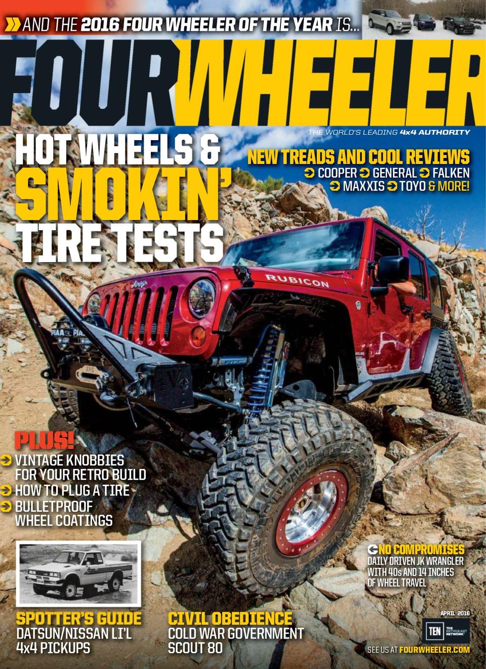 Four Wheeler-April 2016 Magazine - Get your Digital Subscription