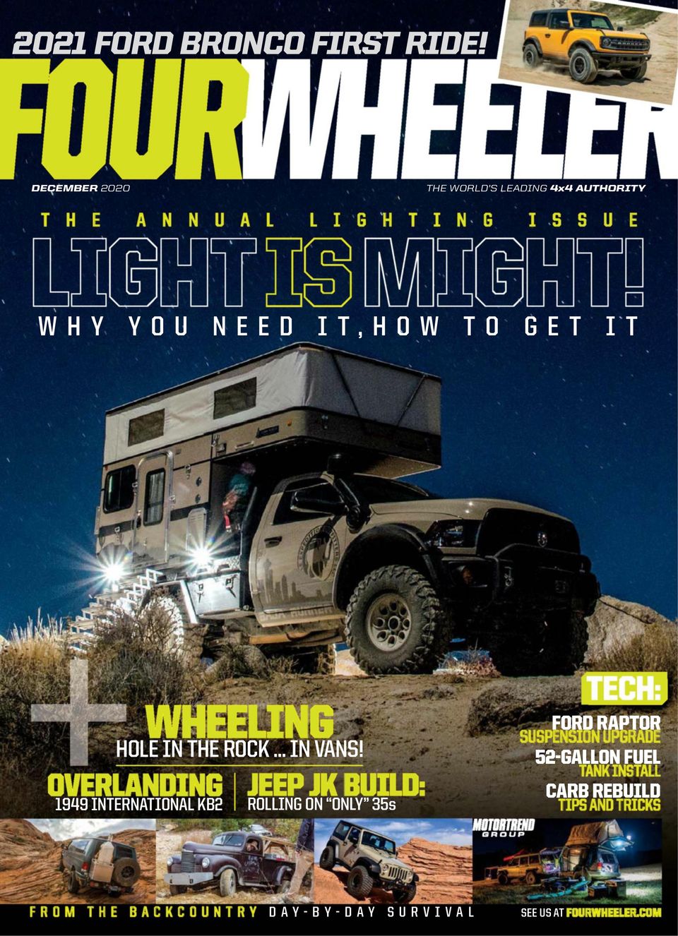 Four Wheeler-December 2020 Magazine - Get your Digital Subscription