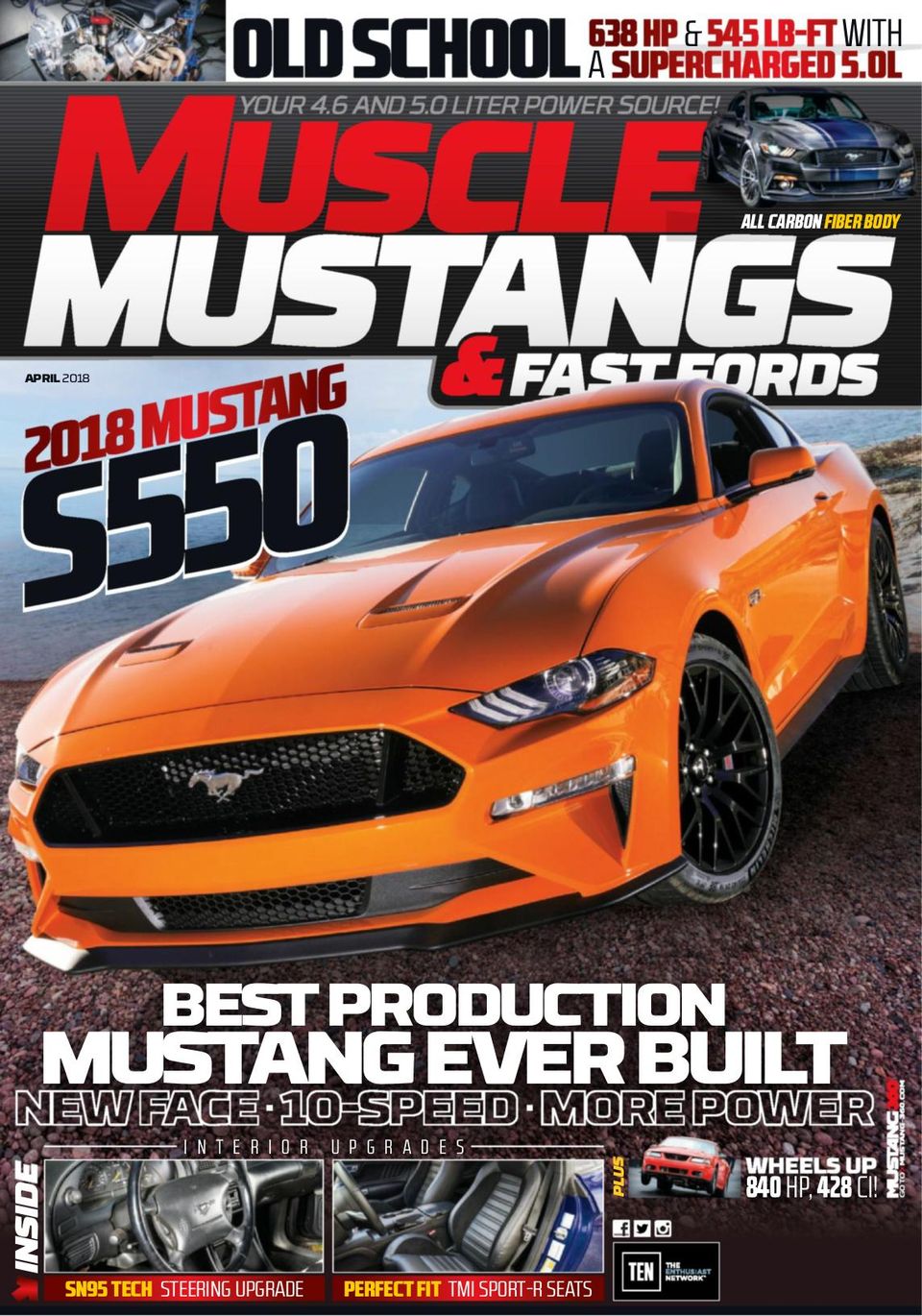Muscle Mustangs & Fast Fords-April 2018 Magazine