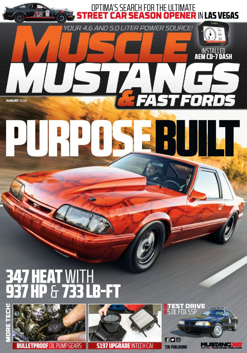 Muscle Mustangs & Fast Fords-August 2018 Magazine
