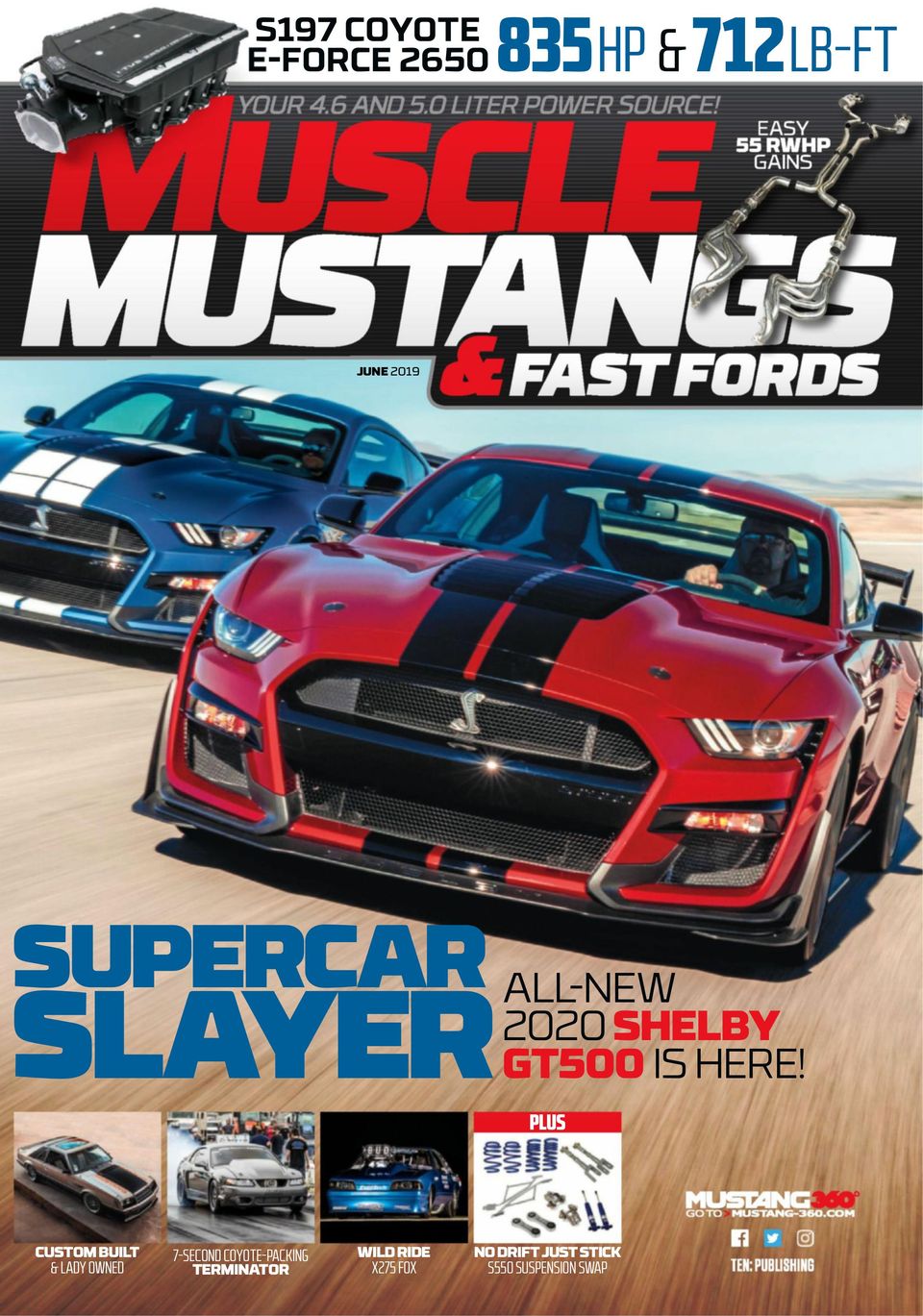Muscle Mustangs & Fast Fords-June 2019 Magazine