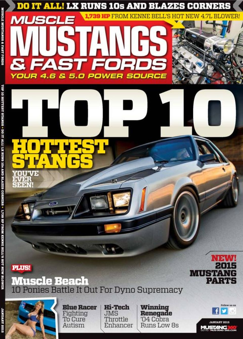 Muscle Mustangs & Fast Fords-January 2015 Magazine