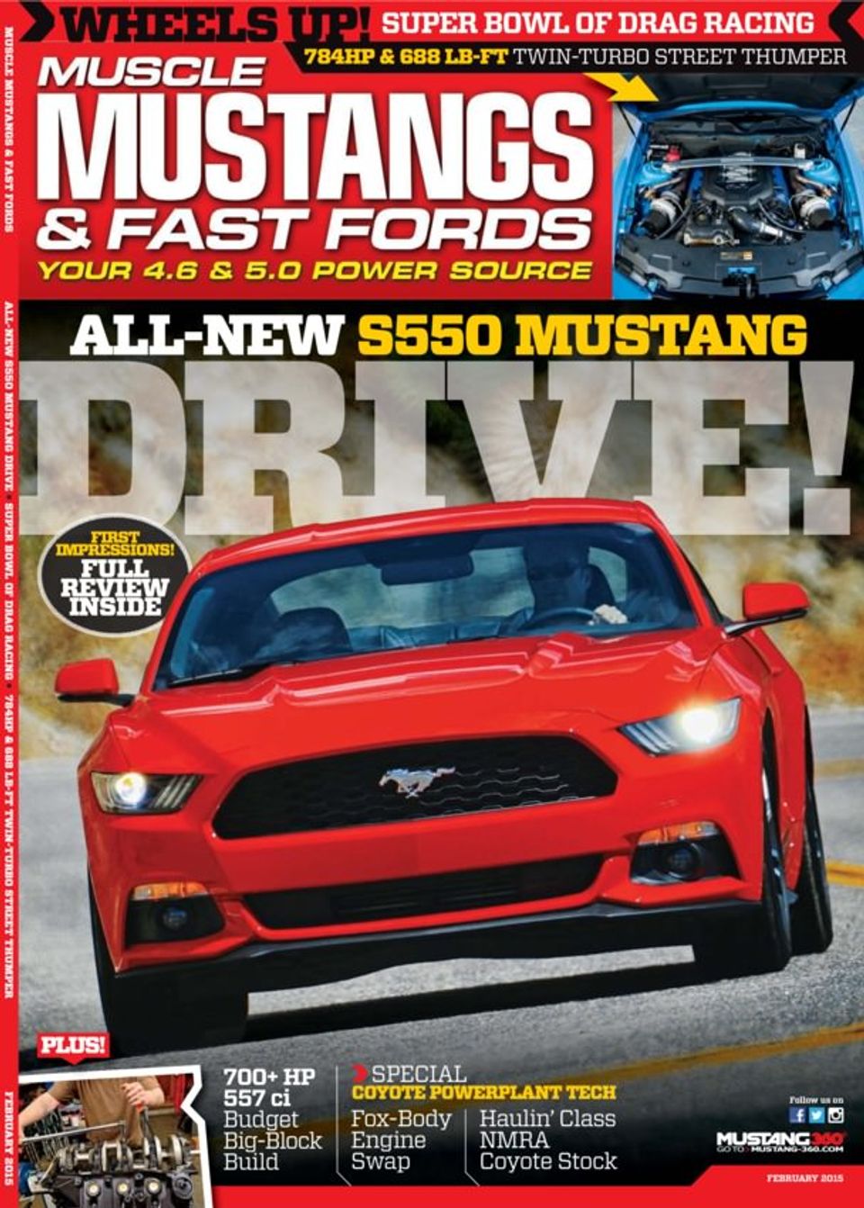 Muscle Mustangs & Fast Fords-February 2015 Magazine