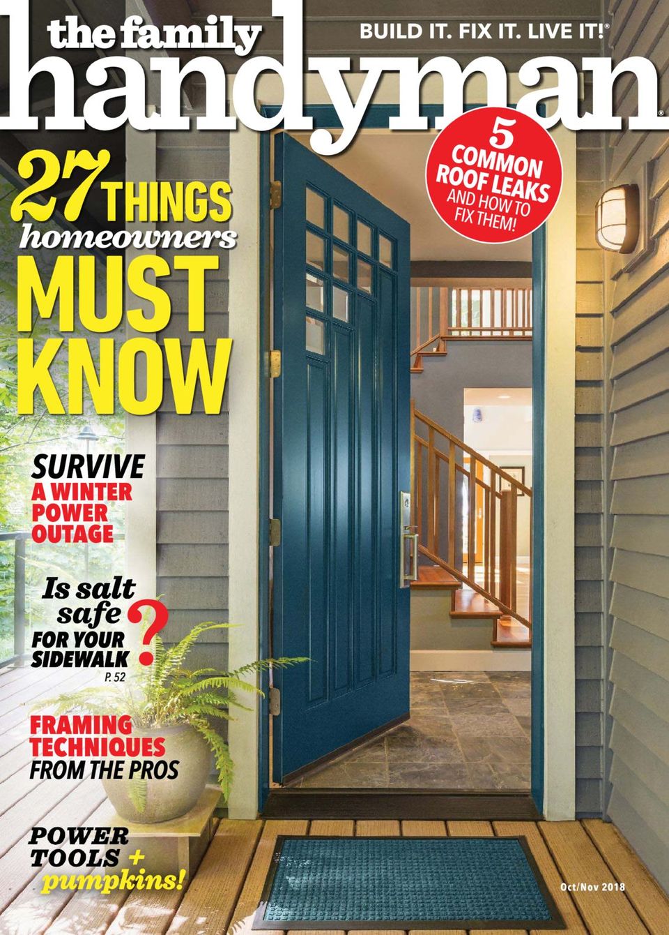 Get digital access to Family Handyman - October - November 2018 issue ...