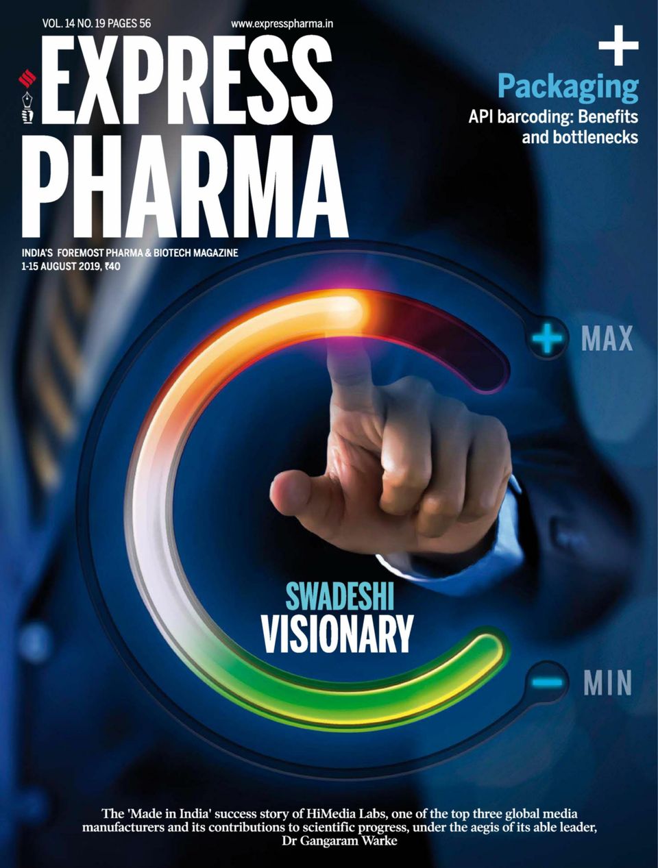 Express Pharma-August 01-15, 2019 Magazine - Get your Digital Subscription