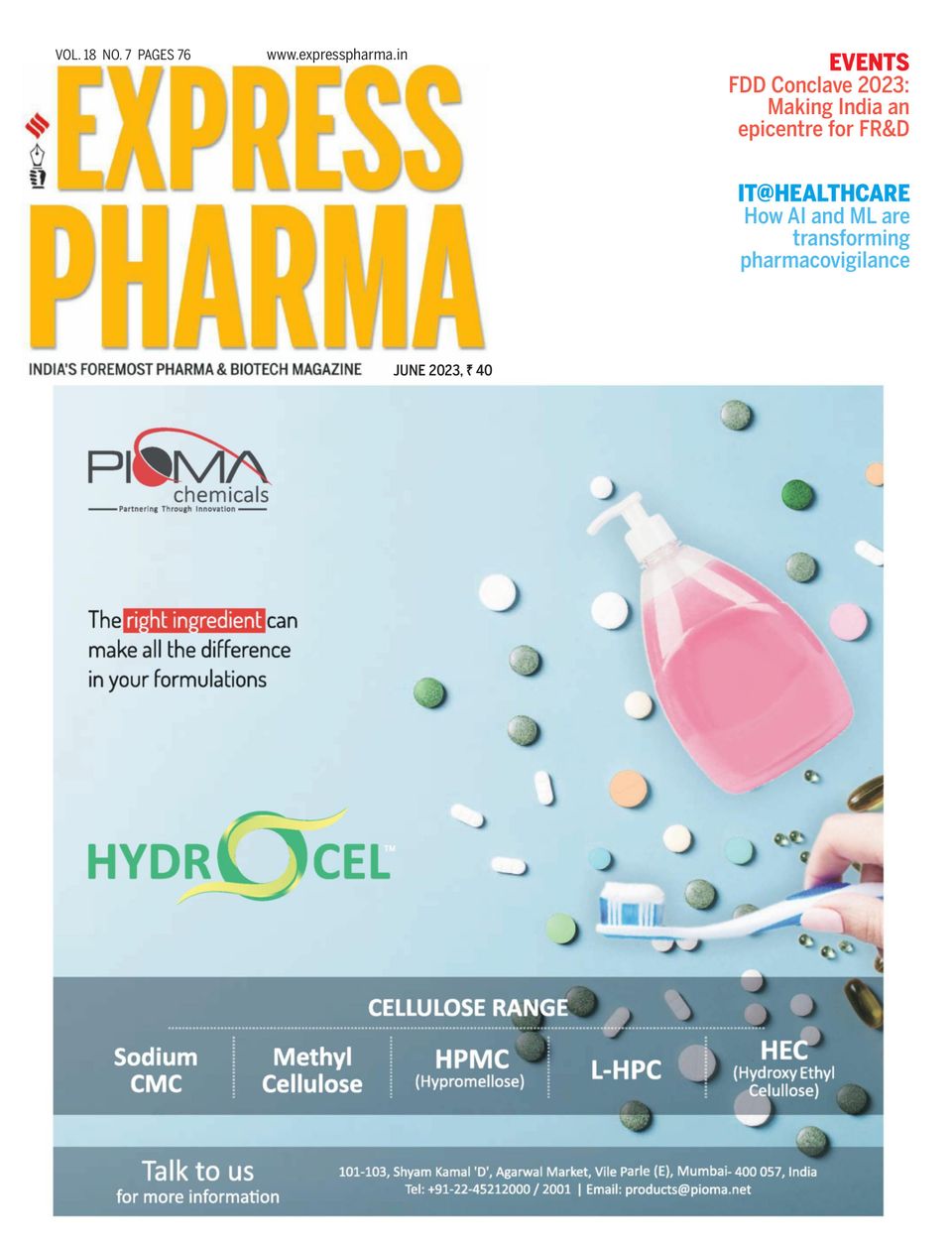 Express Pharma Magazine - Get your Digital Subscription