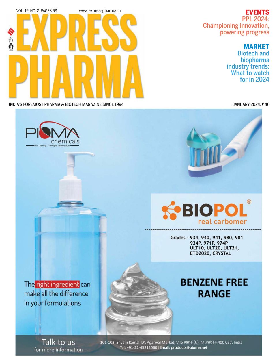 Express Pharma Magazine - Get your Digital Subscription