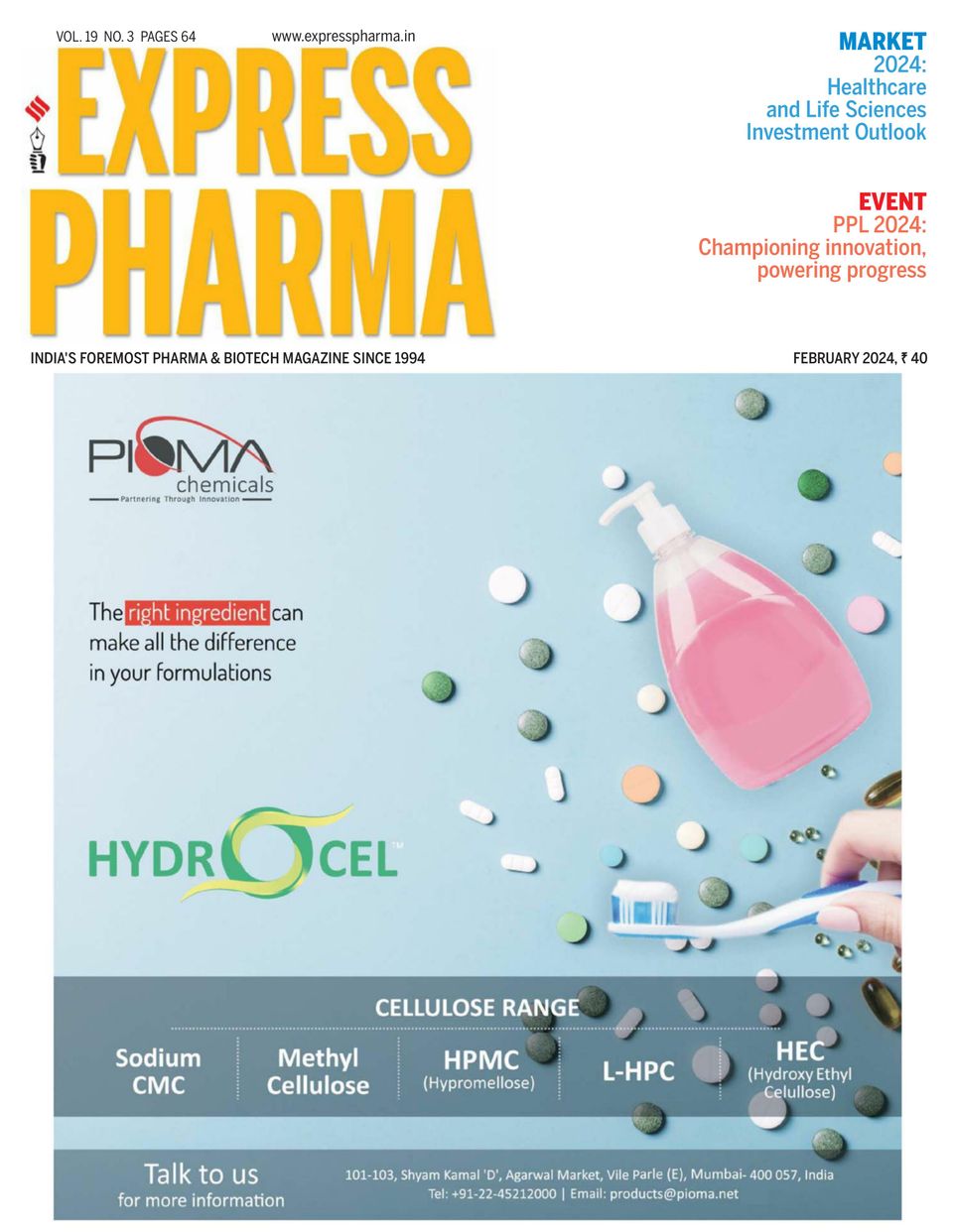 Express Pharma Magazine - Get your Digital Subscription