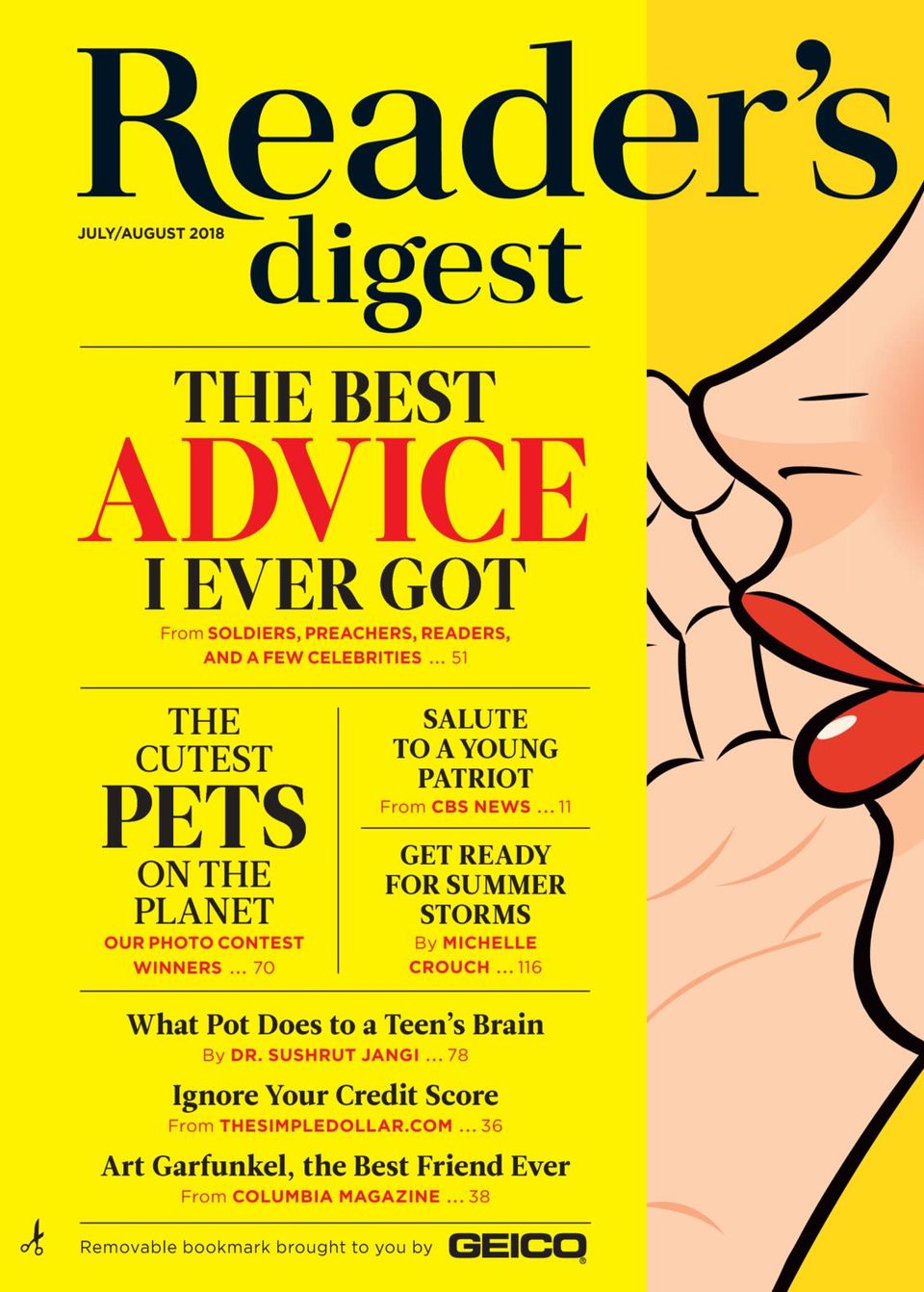 Get digital access to Reader's Digest US - July/August 2018 issue ...